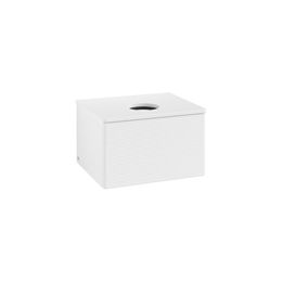 Villeroy & Boch V&B Waschtischunterschrank mit Frontstruktur -Beleuchtung Antao 60x36x50cm, WBP-farbe Lac, wh. m lacquer ; Villeroy & Boch (L29110MT)