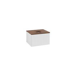 Villeroy & Boch V&B Waschtischunterschrank mit Frontstruktur Antao 60x36x50cm, WBP w. wal, glo wh. Lac ; Villeroy & Boch (K29112GF)