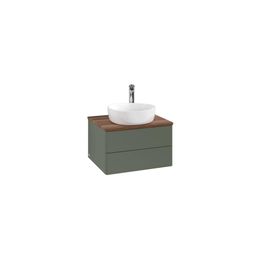 Villeroy & Boch V&B Waschtischunterschrank ohne Frontstruktur Antao 60x36x50cm, HL, WBP w wa, lea gre. m Lac ; Villeroy & Boch (K18052HL)