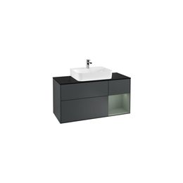 Villeroy & Boch V&B Waschtischunterschrank Wandbeleuchtung Finion 120cm, Pl b m, Rg r Ol m La, md b m Lac ; Villeroy & Boch (G172GMHG)