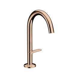 Hansgrohe Waschtisch-Einhebelmischer Sel. 170 Axor One A 140mm, m Pus-Op-Abl, pol. r gol (48020300)