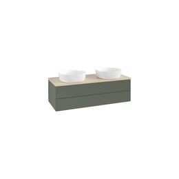 Villeroy & Boch V&B Waschtischunterschrank ohne Frontstruktur Antao 120x36x50cm, WBP botti., lea gre. m Lac ; Villeroy & Boch (K24013HL)