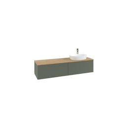 Villeroy & Boch V&B Waschtischunterschrank mit Frontstruktur Antao 160x50cm, HL, WBP hon. Oa, lea gre. m La ; Villeroy & Boch (K38151HL)