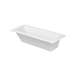 Duravit Rechteck-Badewanne D-Code 170x75x42cm, zentraler Abl, 1 RS, wei&szlig; (700099000000000)