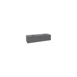 Villeroy & Boch V&B Waschtischunterschrank ohne Frontstruktur Antao 160x36x50cm, WBP Lac, Anthrac. m Lac ; Villeroy & Boch (K39010GK)