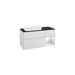 Villeroy & Boch V&B Waschtischunterschrank Finion 120x60 cm, Reg re wh. m Lac, wh. m Lac ; Villeroy & Boch (F692MTMT)