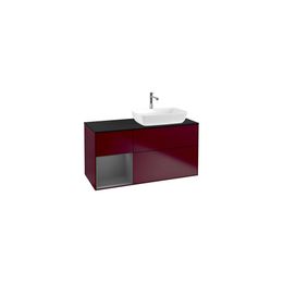 Villeroy & Boch V&B Waschtischunterschrank Wandbeleuchtung Finion 120cm, Pl b m, Reg Anthrac. m Lac, Peo m ; Villeroy & Boch (G802GKHB)