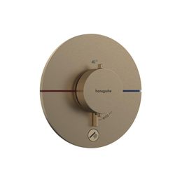 Hansgrohe Thermostat ShowerSelect Comfort S UP, f 1 Verb u. 1 zus. Abg., brush. bron (15562140)