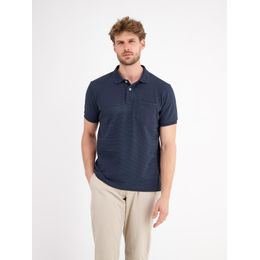 Lerros Herren Poloshirt "Lerros Poloshirt in weicher Piqu&eacute;qualit&auml;t", blau, Gr. M, 100% Baumwolle, Shirts