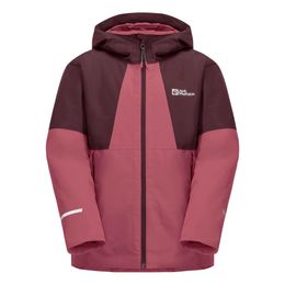 Jack Wolfskin Jungen Outdoorjacke "ACTAMIC 2L INS JACKET K", pink, Gr. 176, 1. OBERSTOFF 100% POLYESTER, 2. OBERSTOFF 75% POLYAMID, 25% ELASTHAN