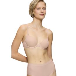 Triumph Damen B&uuml;gel-BH "Body Make-Up WHP", Gr. 90, beige, Microtouch, Obermaterial: 62% Polyester, 23% Polyamid, 15% Elasthan, unifarben, Basic, BHs,