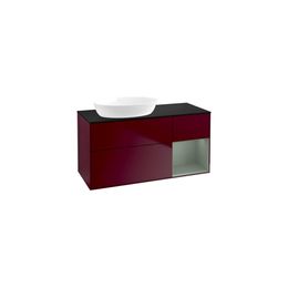 Villeroy & Boch V&B Waschtischunterschrank Wandbeleuchtung Finion 120cm, Pl bla m, Reg Oli. m Lac, Peo m ; Villeroy & Boch (GA52GMHB)