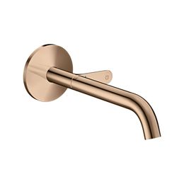 Hansgrohe Fertigmontageset Axor One UP-Waschtisch-Einhebelmischer, Ausl. 220mm, pol. red gold (48112300)