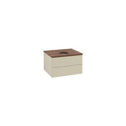 Villeroy & Boch V&B Waschtischunterschrank mit Frontstruktur Antao 60x36x50cm, WBP w. wal, si Gr m Lac ; Villeroy & Boch (K18112HJ)