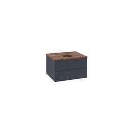 Villeroy & Boch V&B Waschtischunterschrank mit Frontstruktur Antao 60x36x50cm, WBP w. wal, md bl. m Lac ; Villeroy & Boch (K18112HG)