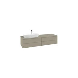 Villeroy & Boch V&B Waschtischunterschrank ohne Frontstruktur -Beleuchtung Antao 160x50cm, HL, WBP Lac, md bl. m Lac ; Villeroy & Boch (L26050HG)