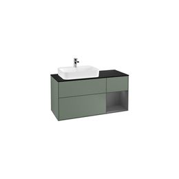 Villeroy & Boch V&B Waschtischunterschrank Wandbeleuchtung Finion 120cm, Pl b m, Rg r A m, Oli. m Lac ; Villeroy & Boch (G402GKGM)