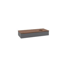 Villeroy & Boch V&B Waschtischunterschrank mit Frontstruktur, mit Beleuchtung Antao 120x19x50cm, HL, WBP w wa, A m Lac ; Villeroy & Boch (L12152GK)