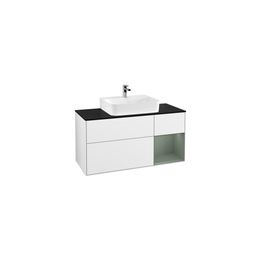 Villeroy & Boch V&B Waschtischunterschrank Wandbeleuchtung Finion 120cm, Pl b m, Rg r Ol m La, glo wh. Lac ; Villeroy & Boch (G172GMGF)