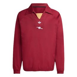 adidas originals Poloshirt 'Arsenal Terrace Icons' Herren Gr&ouml;&szlig;e L rot / wei&szlig;