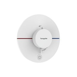 Hansgrohe Thermostat ShowerSelect Comfort S UP, f 1 Verbr. u. 1 zus. Abg., mattwei&szlig; (15562700)