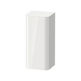 Duravit Halbhochschrank Happy D.2 Plus 40x36x88cm, 1 T., T. li, wei&szlig; supermatt (HP1260L8484)
