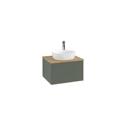 Villeroy & Boch V&B Waschtischunterschrank mit Frontstruktur Antao 60x36x50cm, HL, WBP hon. Oa, le g. m Lac ; Villeroy & Boch (K29151HL)