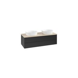 Villeroy & Boch V&B Waschtischunterschrank ohne Frontstruktur Antao 120x36x50cm, WBP-farbe botti., bla m Lac ; Villeroy & Boch (K24013PD)