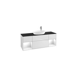 Villeroy & Boch V&B Waschtischunterschrank Wandbeleuchtung Finion 160cm, Pl b m, Rg glo wh. Lac, wh. m Lac ; Villeroy & Boch (G982GFMT)