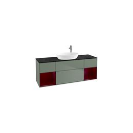 Villeroy & Boch V&B Waschtischunterschrank Wandbeleuchtung Finion 160cm, Pl b m, Reg Peo m Lac, Oli. m Lac ; Villeroy & Boch (G982HBGM)