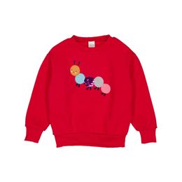 Fred's World by GREEN COTTON Fred's World By Green Cotton Sweatshirt M&auml;dchen Gr&ouml;&szlig;e 110 hellblau / graumeliert / lila / rot