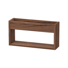 Duravit Wandregal Ketho 50x13,5x24cm, nussbaum dunkel (KT253702121)