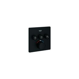 Grohe Fertigset Grohtherm Smartcontrol UP-THM, 3 Absperrventil, eck., phantom bla (102167KF00)