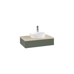 Villeroy & Boch V&B Waschtischunterschrank ohne Frontstruktur -Beleuchtung Antao 80x19x50cm, HL, WBP botti., le g. m Lac ; Villeroy & Boch (L08053HL)