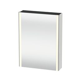 Duravit Uni-Spiegelschrank XSquare Steckd. CH 60x15x80cm, 1 T&uuml;r, o ES, An re, we. matt (XS7111R84842000)