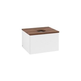 Villeroy & Boch V&B Waschtischunterschrank mit Frontstruktur -Beleuchtung Antao 60x36x50cm, WBP-farbe w. wal, wh. m Lac ; Villeroy & Boch (L29112MT)
