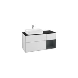 Villeroy & Boch V&B Waschtischunterschrank Wandbeleuchtung Finion 120cm, Pl b m, Rg r md b m La, wh. m Lac ; Villeroy & Boch (G402HGMT)