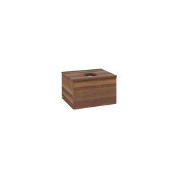 Villeroy & Boch V&B Waschtischunterschrank mit Frontstruktur Antao 60x36x50cm, WBP-farbe w. wal, w. walnut ; Villeroy & Boch (K29112HM)