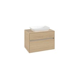 Villeroy & Boch V&B Waschtischunterschrank Collaro 80x54,8x50cm, WT mittig, nordic oak ; Villeroy & Boch (C10800VJ)