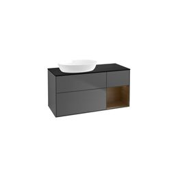 Villeroy & Boch V&B Waschtischunterschrank Wandbeleuchtung Finion 120cm, Pl bla m, Reg wal ven, Anthrac. m ; Villeroy & Boch (GA52GNGK)