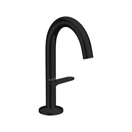 Hansgrohe Waschtisch-Einhebelmischer Sel. 140 Axor One A 122mm, m Push-Open-Ablaufg., matt-sw (48010670)