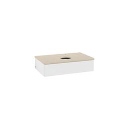 Villeroy & Boch V&B Waschtischunterschrank ohne Frontstruktur -Beleuchtung Antao 80x19x50cm, HL, WBP botti., wh. m Lac ; Villeroy & Boch (L08053MT)