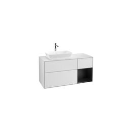 Villeroy & Boch V&B Waschtischunterschrank Wandbeleuchtung Finion 120cm, Pl w m, Reg bla m Lac, wh. m Lac ; Villeroy & Boch (G811PDMT)