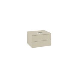 Villeroy & Boch V&B Waschtischunterschrank mit Frontstruktur Antao 60x36x50cm, WBP-farbe Lac, si Gr m Lac ; Villeroy & Boch (K18110HJ)