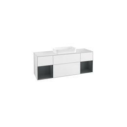 Villeroy & Boch V&B Waschtischunterschrank Wandbeleuchtung Finion 160cm, Pl w m, Reg md m Lac, glo wh. Lac ; Villeroy & Boch (G331HGGF)