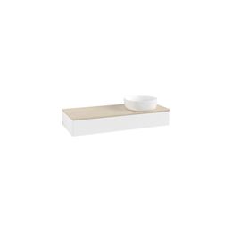 Villeroy & Boch V&B Waschtischunterschrank mit Frontstruktur, mit Beleuchtung Antao 120x19x50cm, WBP-farbe botti., wh. m Lac ; Villeroy & Boch (L12113MT)