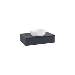 Villeroy & Boch V&B Waschtischunterschrank mit Frontstruktur -Beleuchtung Antao 80x19x50cm, WBP-farbe Lac, md bl. m Lac ; Villeroy & Boch (L08110HG)