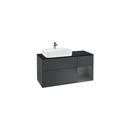 Villeroy & Boch V&B Waschtischunterschrank Wandbeleuchtung Finion 120cm, Pl b m, Rg r A m, md bl. m Lac ; Villeroy & Boch (G402GKHG)