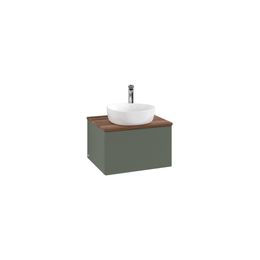 Villeroy & Boch V&B Waschtischunterschrank mit Frontstruktur Antao 60x36x50cm, HL, WBP w wa, lea gre. m Lac ; Villeroy & Boch (K29152HL)