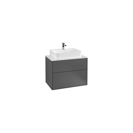 Villeroy & Boch V&B Waschtischunterschrank Wandbeleuchtung Finion 80x60,3x50,1cm, Pl wh. m, si Gr m Lac ; Villeroy & Boch (G09100HJ)